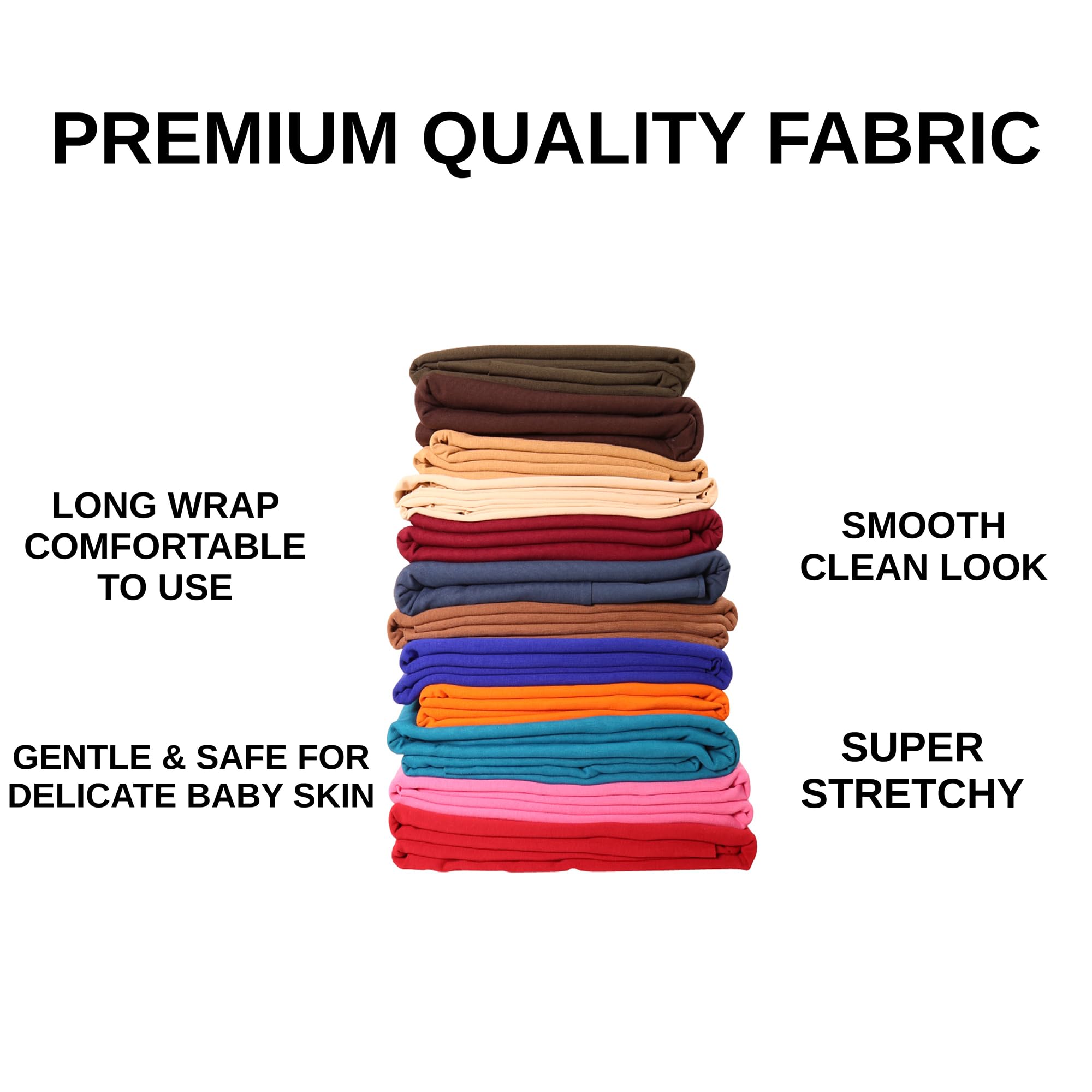 FabricLA Cotton Spandex Jersey Fabric - 10 oz, 4-Way Stretch, 60" Inch Wide by The Yard β Skirts, Tops, T-Shirts - White, 1 Yard