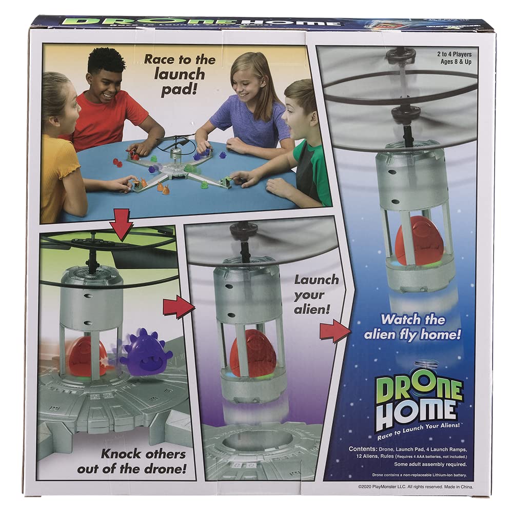 Drone Home β First Ever Game with a Real, Flying Drone β Great, Family Fun β for 2-4 Players β for Ages 8+