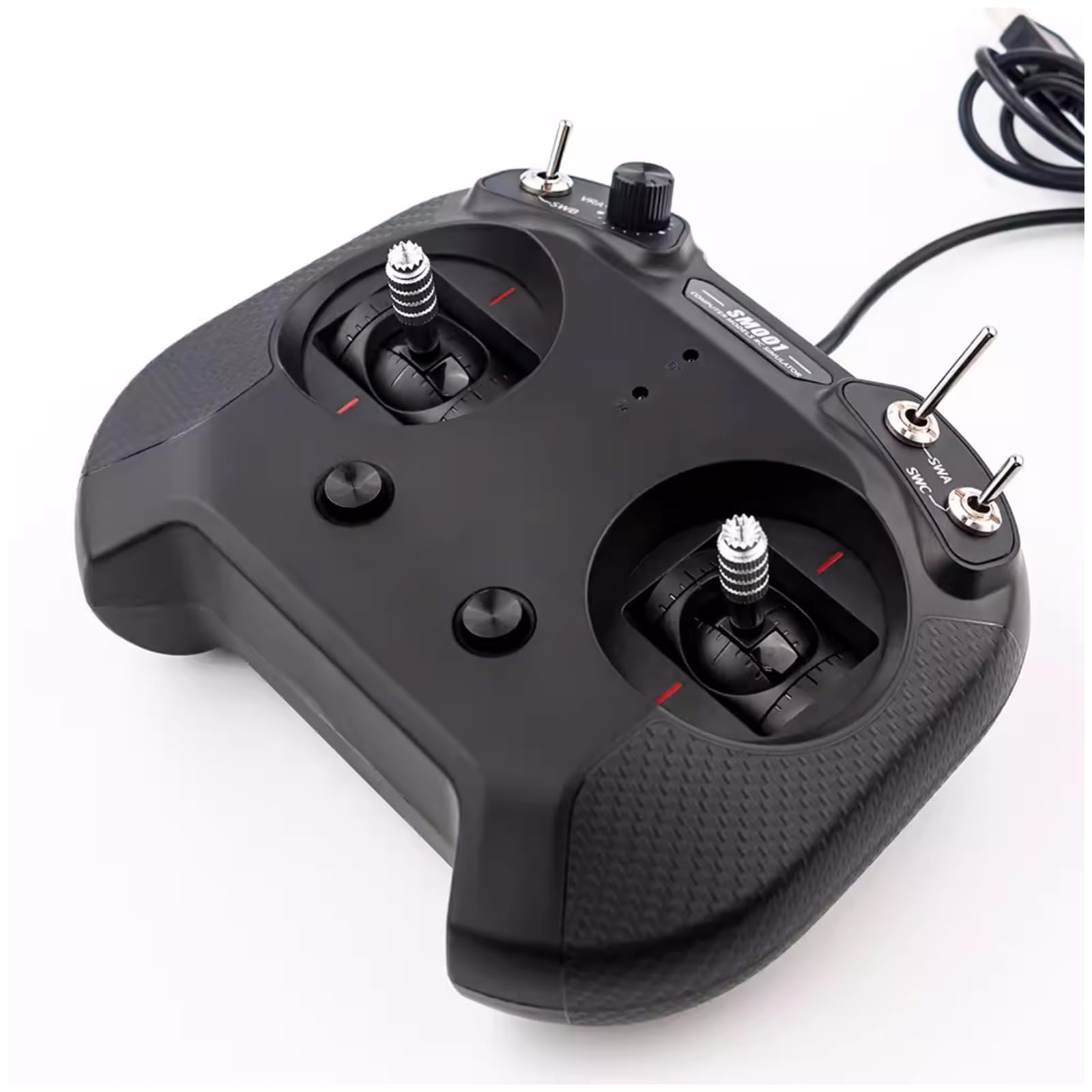 Flysky FS-SM600 6CH 2.4GHz RC Aircraft Simulator, Supports a Variety of Flight Simulation Software for Aircraft simulators