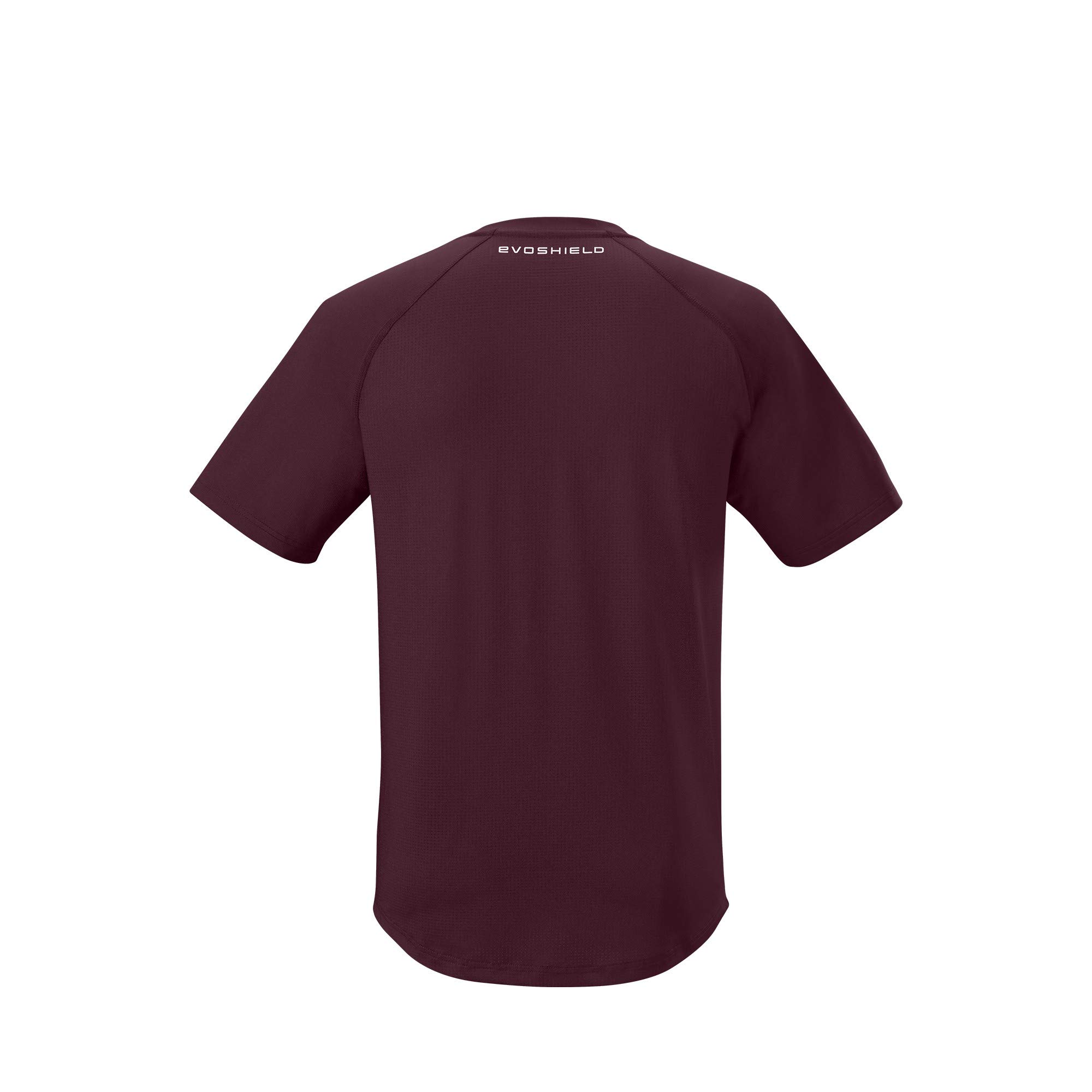 EvoShield Adult Pro Team Training Tee, Maroon - Large