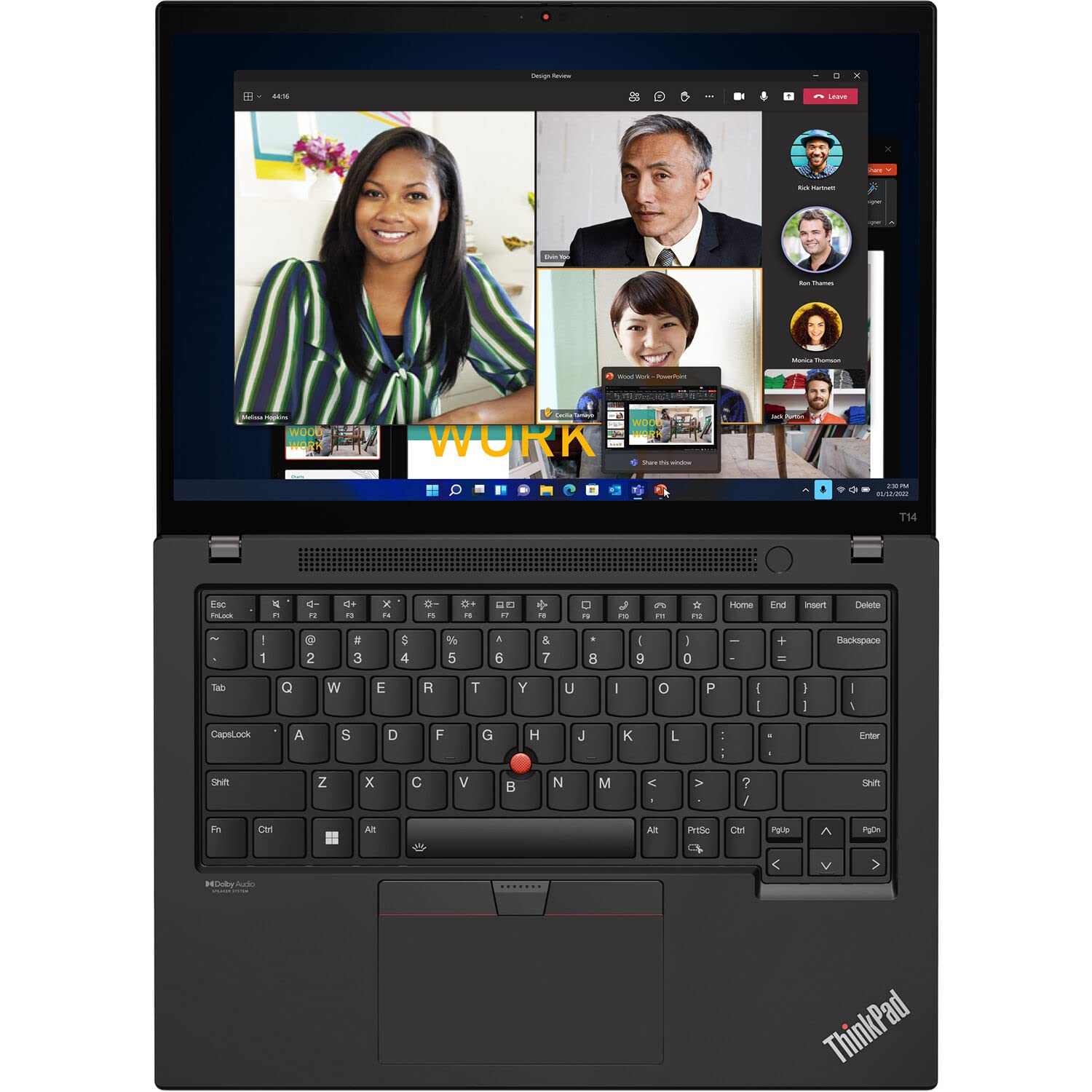 Lenovo ThinkPad T14 14.0" WUXGA IPS Laptop (Intel i7-1260P 12-Core, 24GB RAM, 2TB PCIe SSD, Intel Iris Xe, Backlit KYB, Fingerprint, 2 Thunderbolt 4, Killer WiFi 6E, BT 5.3, Win 11 Pro) w/Hub