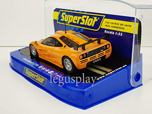 Slot Car Scalextric Superslot H4102 Compatible McLaren F1 GTR Papaya Orange