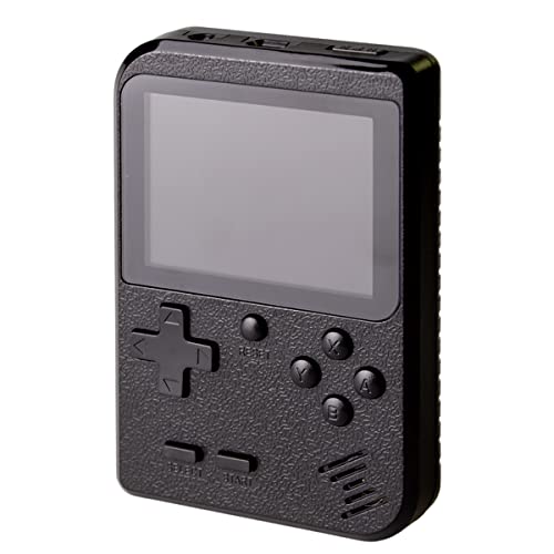 Retro Mini Game Machine,Handheld Game Console with 400 Classical FC Games 2.8-Inch Color Screen Support for TV Output , Gift Birthday for Kids, Adults(GameBlack-400)