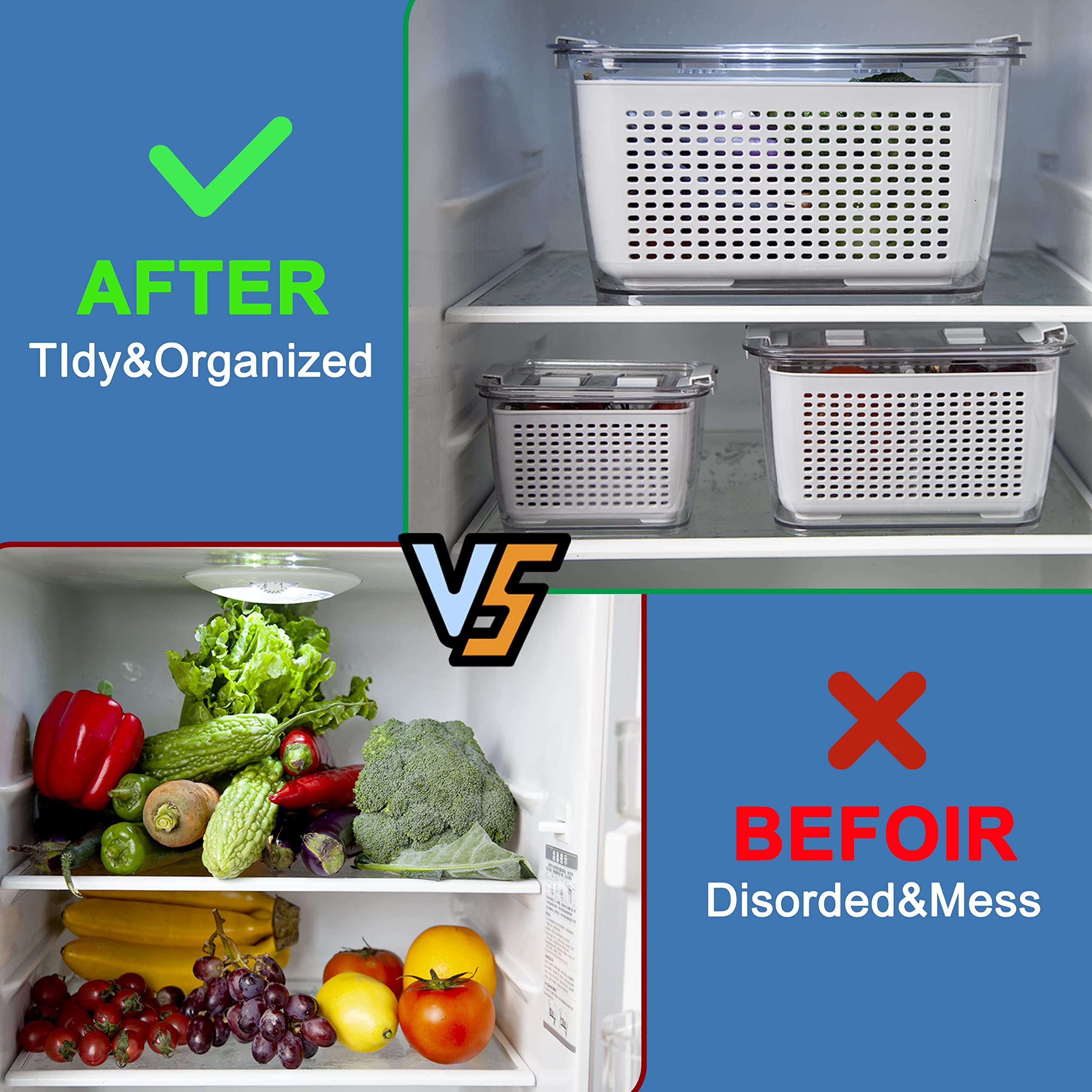 food containers storage