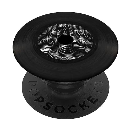Retro Vinyl Record LP Art Vintage Design PopSockets Standard PopGrip