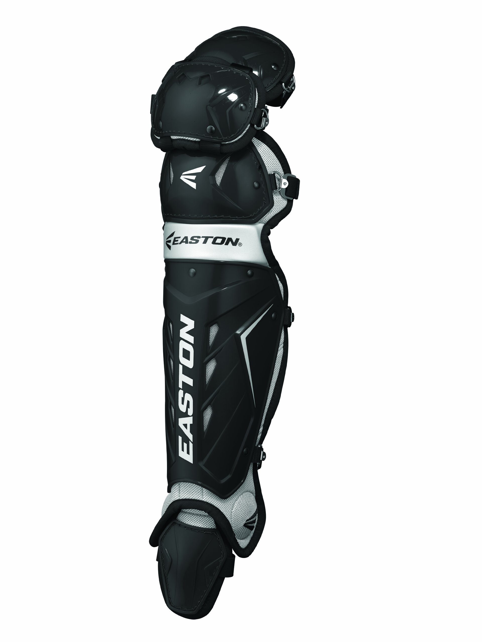 Easton Adult Force Catchers Leg Guards (Black)