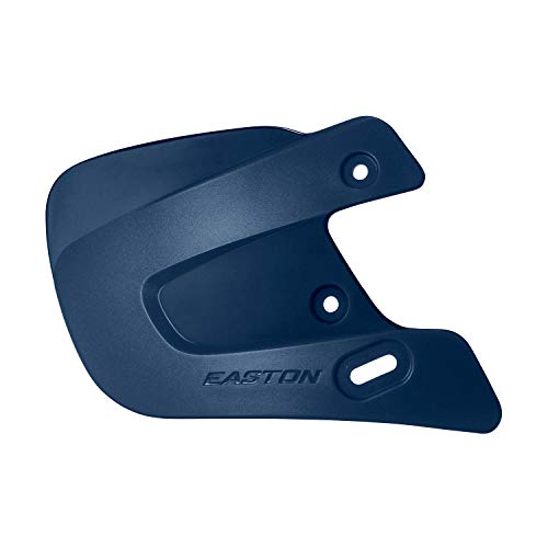 EASTON EXTENDED JAW GUARD, Right-Handed Batter, Navy