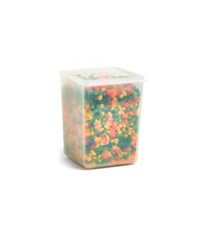 W&P Freezer Cubes | Reclaim Your Freezer With Tidy Stackable Frozen Food Containers | 64 oz | Freezer safe, BPA Free, Dishwasher Safe, Microwave Safe