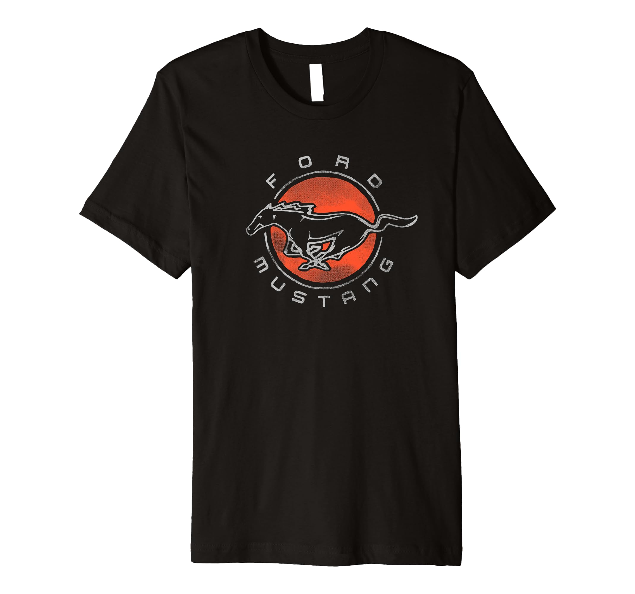 Ford Mustang Circle Logo Premium T-Shirt