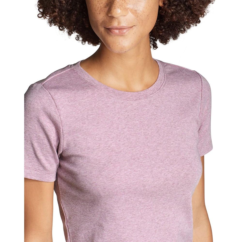 Eddie Bauer Women's Favorite Short-Sleeve Crewneck T-Shirt, Black, Medium