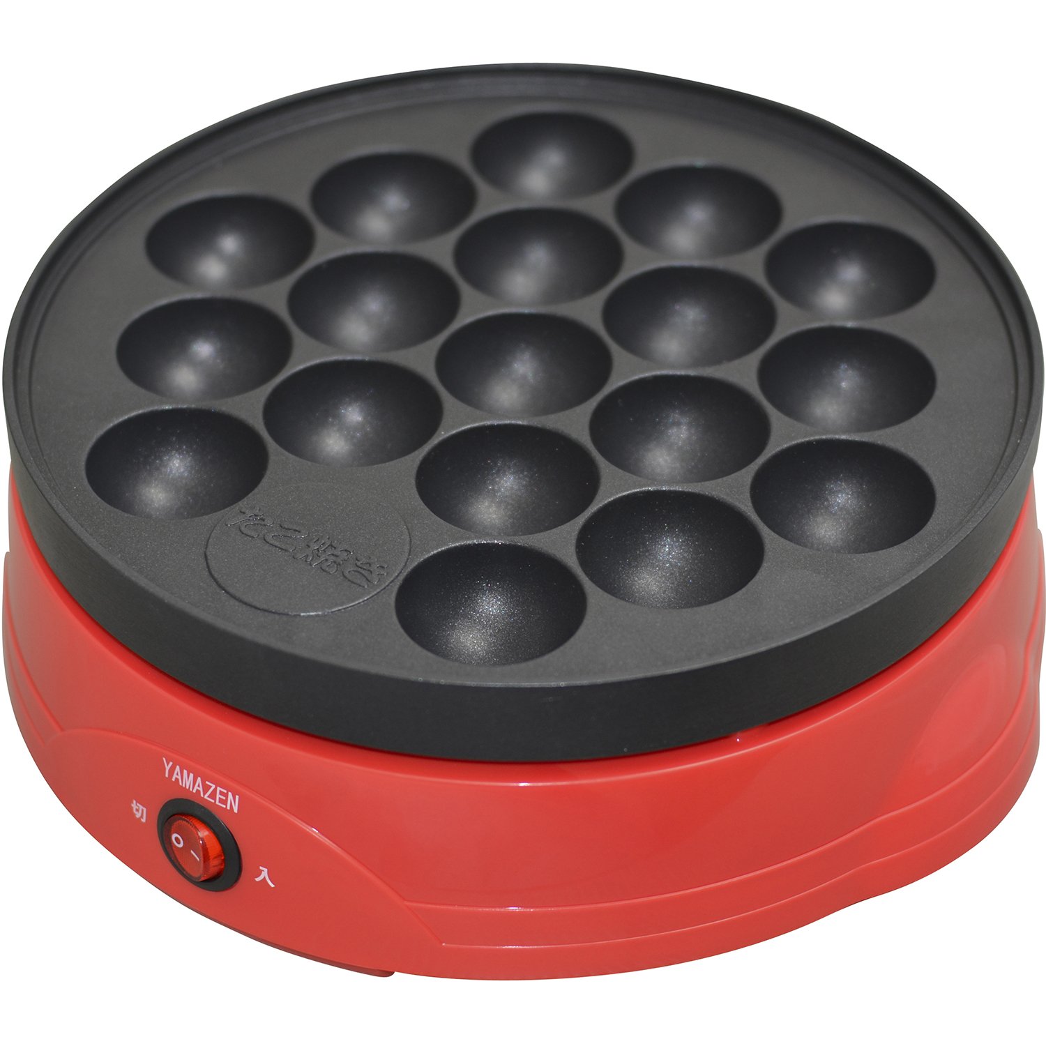 Electric Japanese Takoyaki Pan Medium Sized (18 molds) x3000;HKP-650(R)