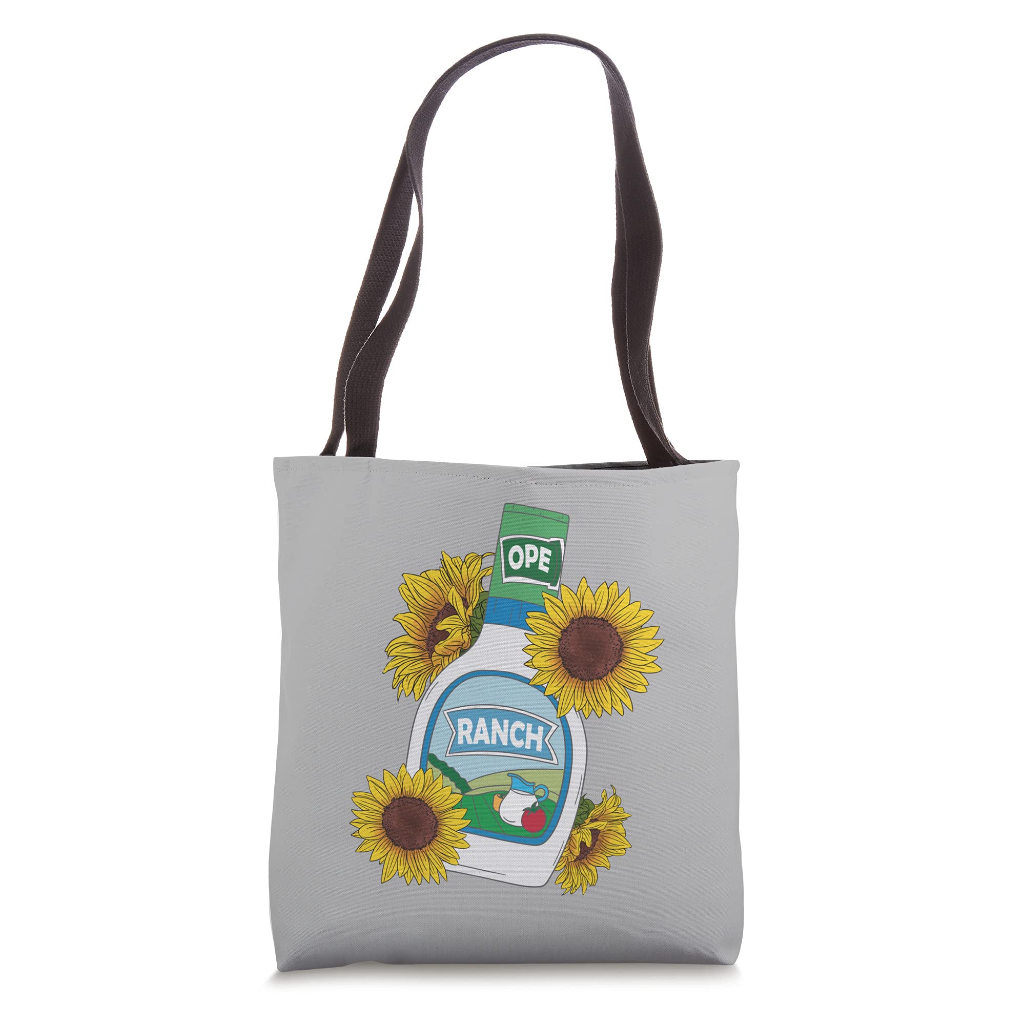 Funny Ranch Dressing Lover Ranch Gifts Foodie Salad Saucey Tote Bag
