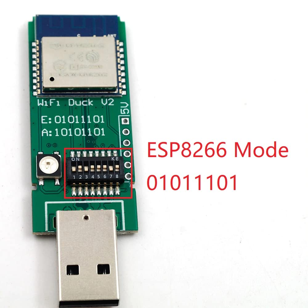 DSTIKE WiFi Duck V2 USB Keyboard Using Ducky Script Language ESP8266 for Arduino Starter