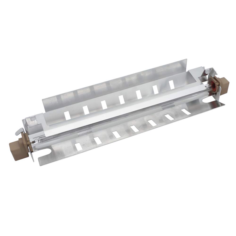 Siwdoy 2 PC WR51X10055 Defrost Heater, 2 PC WR55X10025 Temperature Sensor and 2 PC WR50X10068 Defrost Thermostat Compatible with GE Hotpoint Replaces WR51X10030 AP3183311
