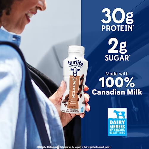 Fairlife Protein Shakes | Nutrition Plan Protein Shake | Chocolate, Vanilla, Strawberry | Core Power Elite | Fair life Protein Shakes Variety Pack |11.5 Fl Oz Pack of 7 | Plus Canned Water to Help you stay Hydrated - Limited Edition