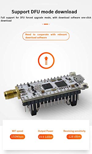 DollaTek Lora Development Board STM32L151CCU6 + SX1276 Chip 868/915MHZ LoRaWAN Node with 868/915MHZ Antenna