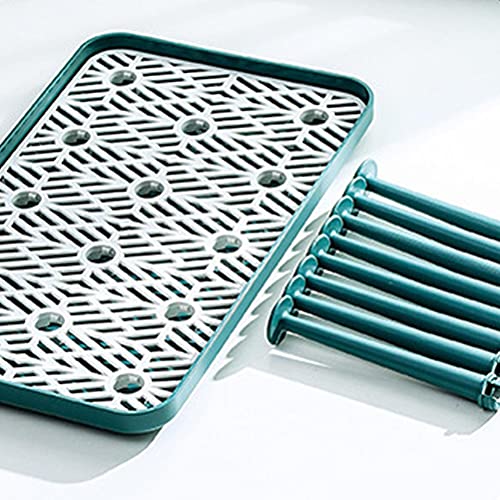 TOPINCN Cup Drying Rack, Bottle Drying Rack Stand Cup Drying Rack with Drain Tray Mug Tree Holder Bottle Drainer Stand for Kitchen (#2)