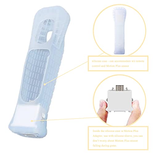 DTOL DT20182035 For Nintendo Wii Motion Plus - External Remote Motion Plus Sensor Controller Wii U Motion Plus White 1Pcs