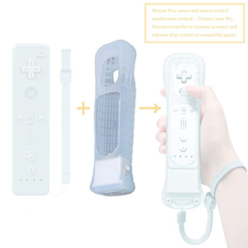 DTOL DT20182035 For Nintendo Wii Motion Plus - External Remote Motion Plus Sensor Controller Wii U Motion Plus White 1Pcs