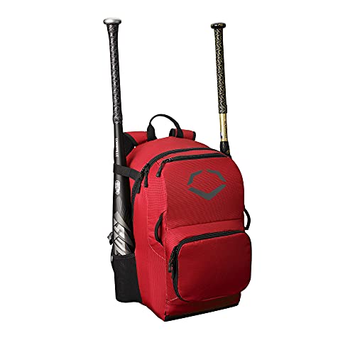 EvoShield SRZ-1 Backpack - Scarlet, 12" W x 9" D x 18" H
