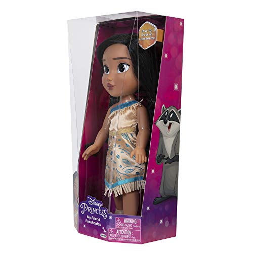 Disney Princess My Friend Pocahontas Doll 14" Tall includes Removable Outfit and Shoes