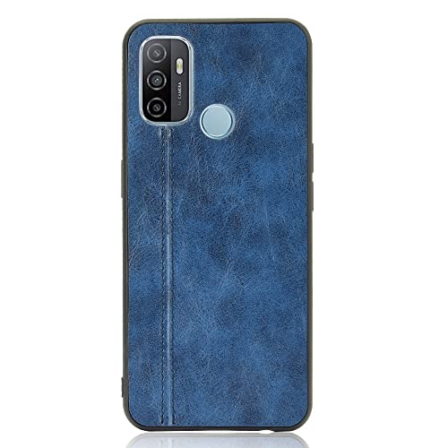 Phone Case for Oppo A53/OPPO A32, Case for Oppo A53/OPPO A32 Cow-Like PU Leather Style Protector Cover, Non-Slip Shockproof Cover for Oppo A53/OPPO A32 Case