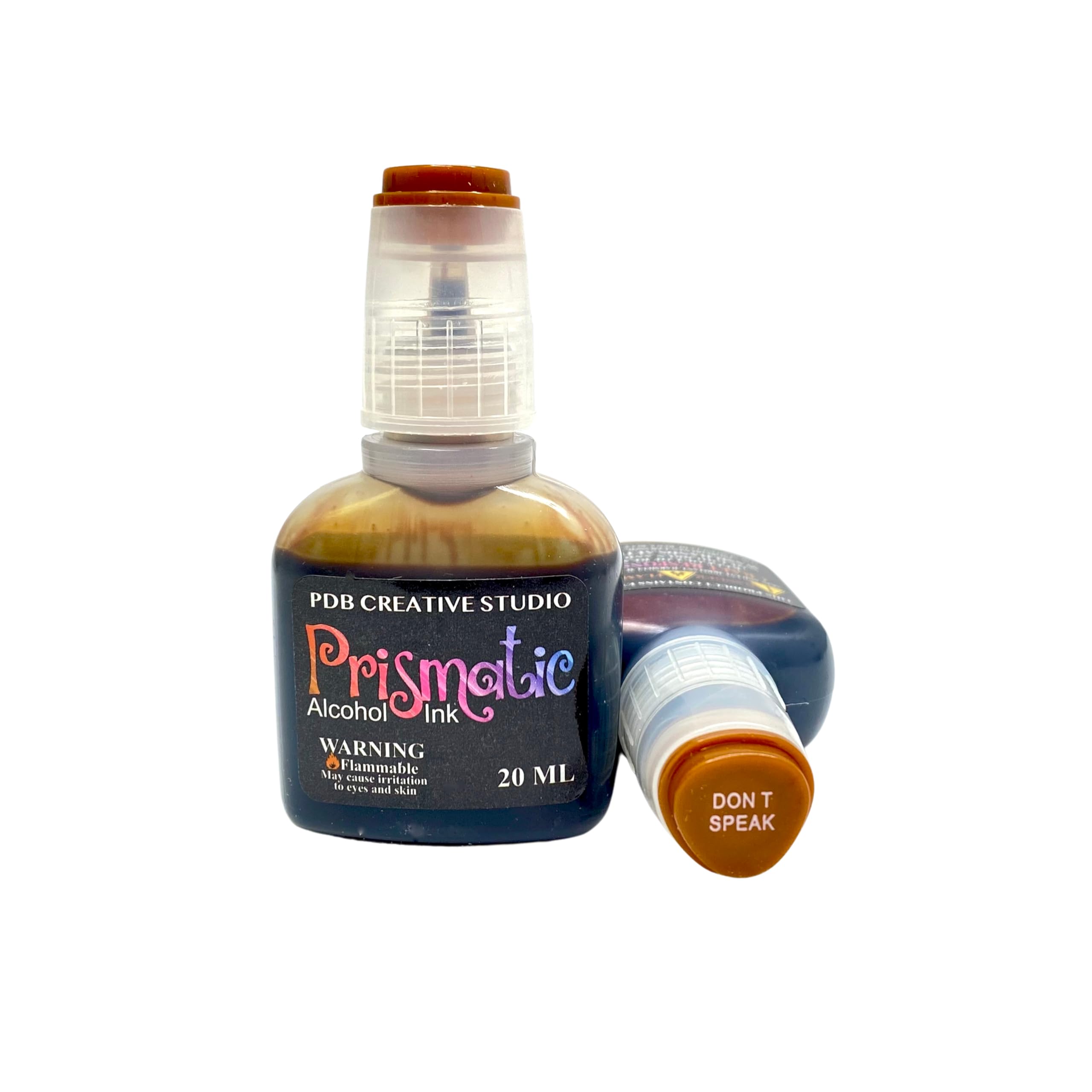 Don't Speak - Religion - Prismatic Alcohol Ink - 20 ml - Orange-Brown