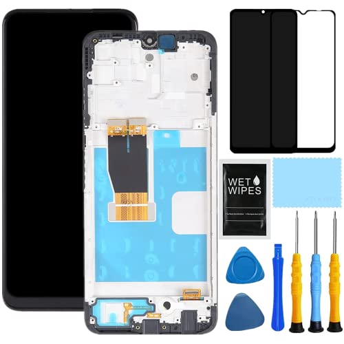 for T-Mobile Revvl 6 Pro 5G Screen Replacement Kit with Frame for Revvl 6 Pro TMAF035G LCD Display digitizer Touch Screen Assembly with Repair Part Tools 6.82 inch
