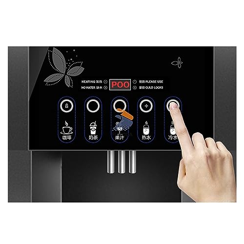 ECORTE Coffee Vending Machine Commercial Coffee Maker Instant Coffee Machine Full-automatic Cold Hot Beverage Dispenser (Color : Common Style 110V)