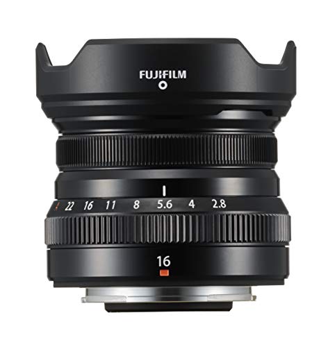 Fujinon XF16mm F2.8 R Weather Resistant Lens, Black