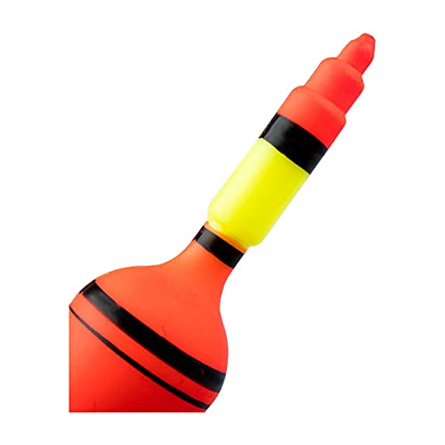 Funzhan 8pcs Fishing Bobber Slip Slide Floats Round Buoy Strike Indicators for Panfish Trout Bass Freshwater Saltwater Multipurpose Tackle Accessories