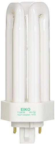 Eiko TT26/35 26W Triple-Tube 3500K GX24q-3 Base Fluorescent,