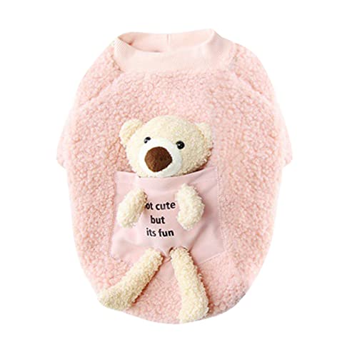Pet Clothes for Medium Dogs Female Dog Clothes Fall and Winter New Teddy Small Dog Winte Back Teddy Bear Sweater