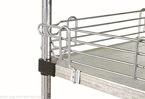 Nexel Ledge for Solid Shelves, 18" L x 4" H