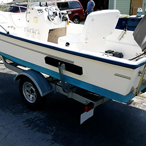 ECOTRIC Short Boat Trailer 2' Bunk Board Guide-On Carpeted Kit A Pair w/Hardware