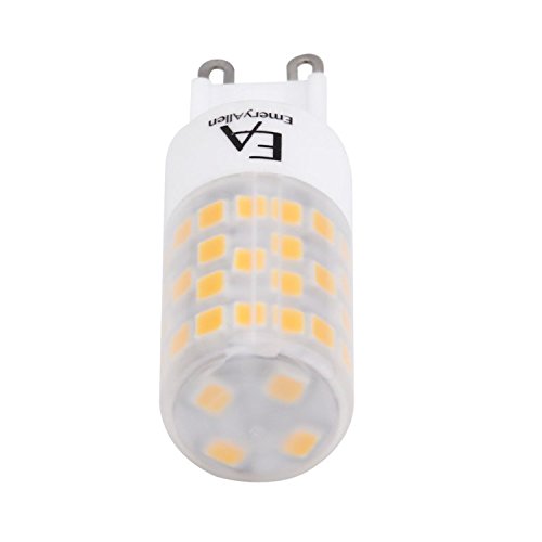 Emery Allen EA-G9-4.5W-001-309F-D 4.5W Bi-Pin Base Dimmable LED Light Bulb, 4-Pack