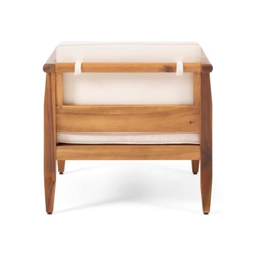 Noble House Aston Outdoor Club Chair (Set of 4) Teak