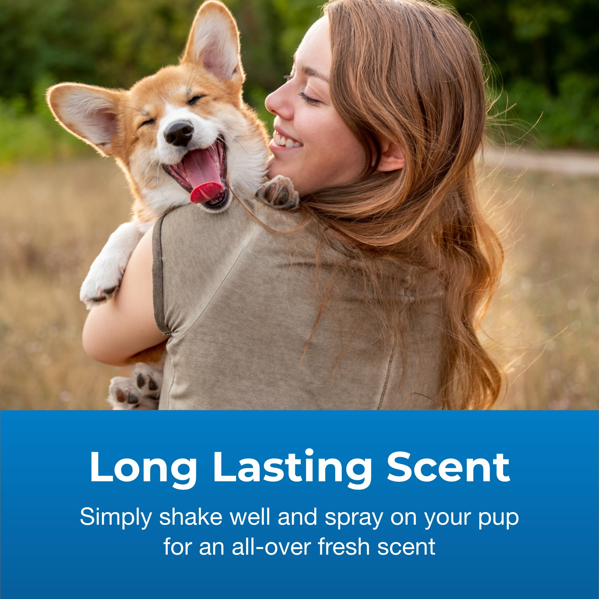 Pet-Ag Fresh ’n Clean Cologne Spray - Fresh Floral Scent - 12 oz - Controls Odor & Keeps Dogs Smelling Fresh