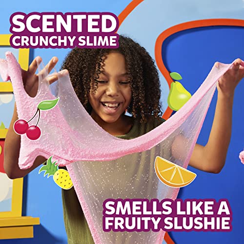 Elmer's Gue Premade Slime, Variety Pack, Includes Clear Slime, Scented Slime, Glitter Slime, 4 Count