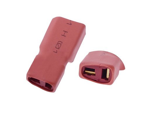DSstyles DJI Phantom Quadcopter Battery Accessory No Wires Female T-Plug to Male XT60 Deans Connector Adapter