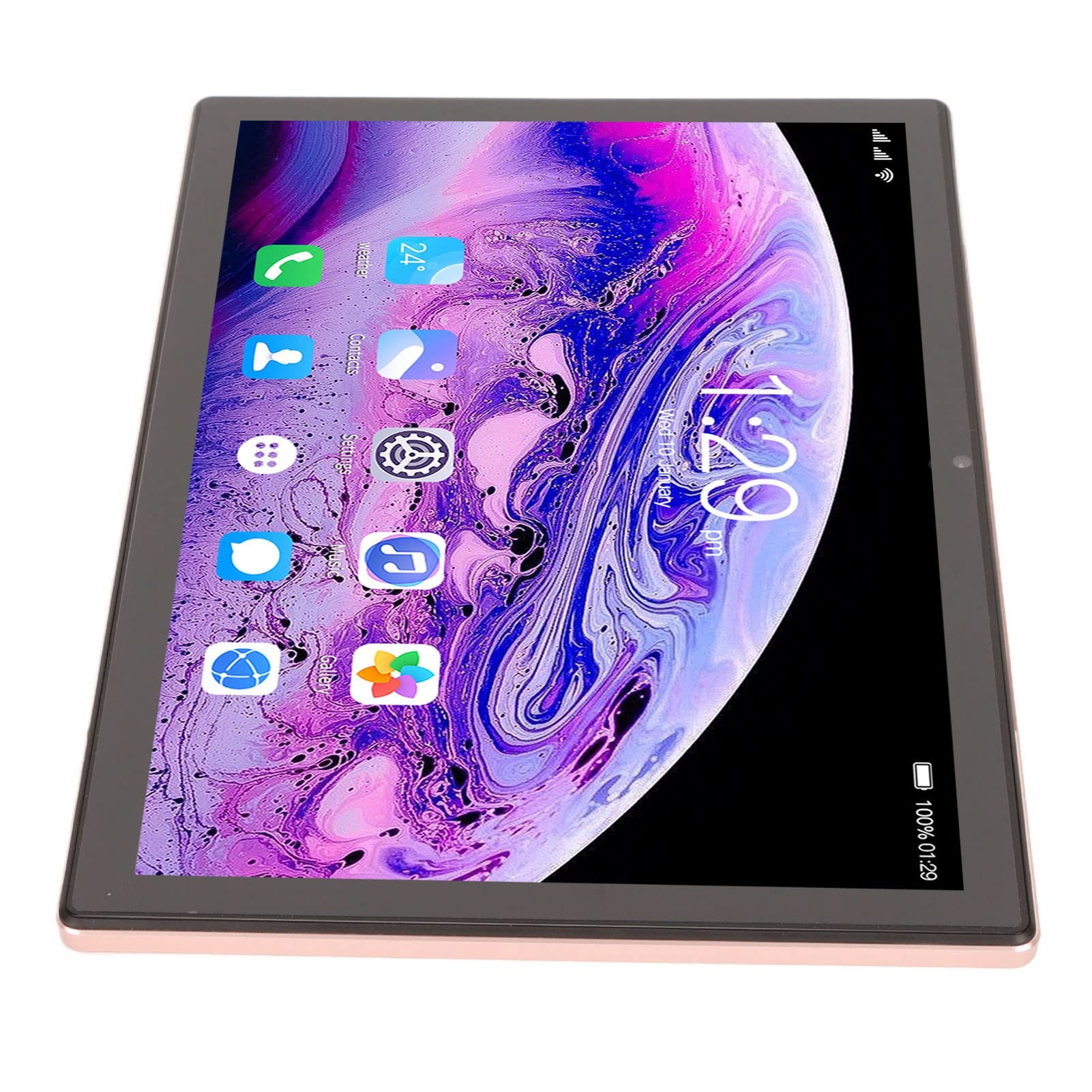 Dpofirs 10in Tablet for 11, 1920x1200 IPS HD Screen, 6GB RAM 128GB ROM, Octa Core Processor, Dual Sim 4G LTE Call Tablet, WiFi Tablet PC 8800mah (US Plug)