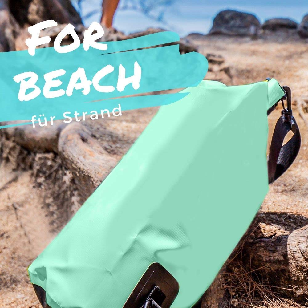 Dry Bag Waterproof 10/20L, Dry Bag Backpack for Kayaking, Lightweight Designed for Beach, Camping, Boating, Hiking, Rafting and Fishing