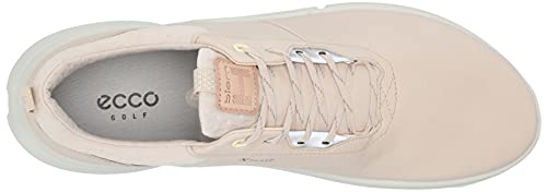 ECCO Women's Biom Hybrid 4 Gore-TEX Waterproof Golf Shoe, Limestone, 8-8.5
