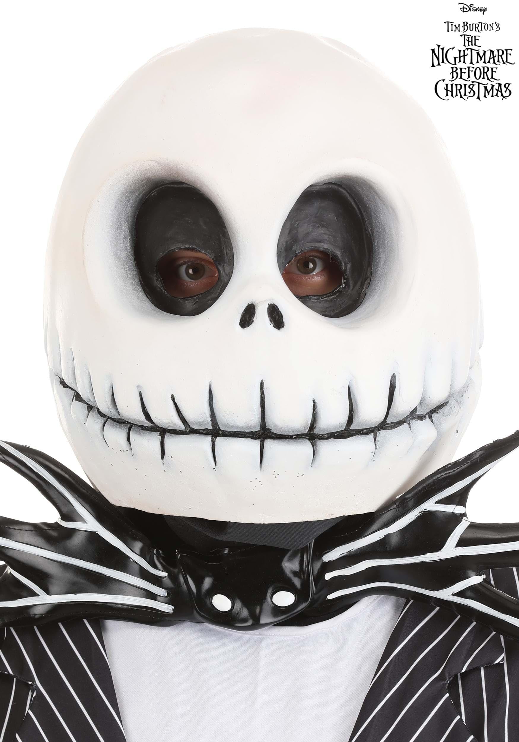 elope Nightmare Before Christmas Jack Skellington Latex Mask Standard