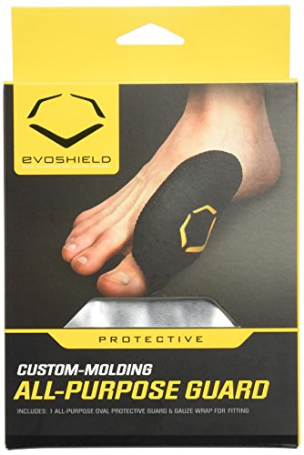 EvoShield Oval Multiformat Guard,Black/Yellow