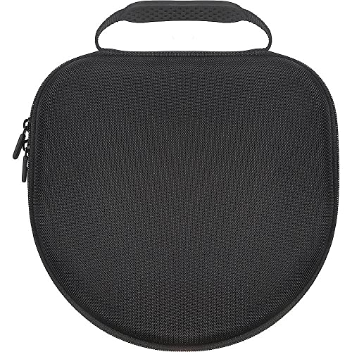 SaharaCase Travel Carry Case for Apple AirPods Max [Shockproof Bumper] Rugged Protection Anti-Slip Grip (Black)