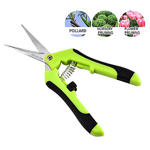 JF-XUAN Shear Tool Multifunctional Pruning Shears Garden Small Scissors Fruit Picking Scissors Trim Weed Household Potted Branches Gardening Tools (Color : As pic5)