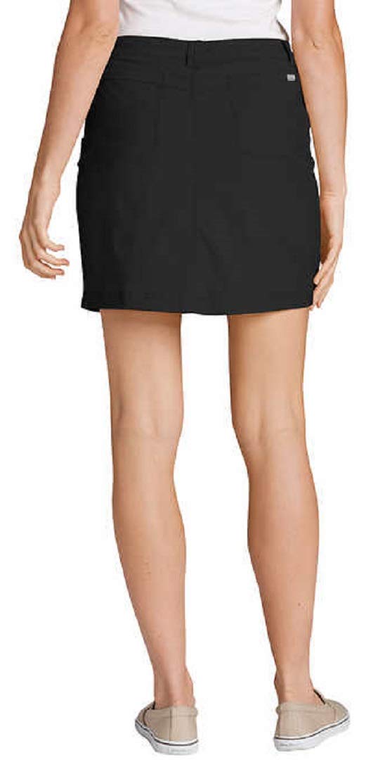Eddie Bauer Women's Adventurer 2.0 Skort (Black, 6)