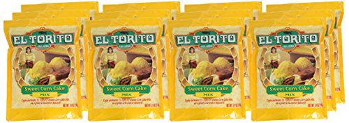 El Torito Sweet Corn Cake Mix, 7.4-Ounce Packages (Pack of 12)