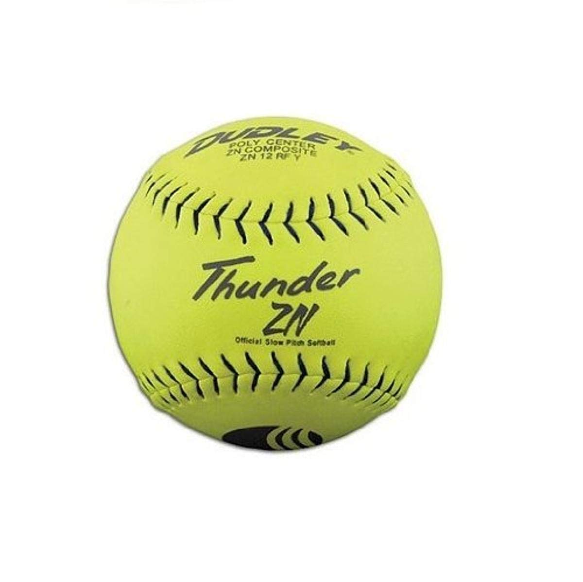 Dudley 12" USSSA Thunder ZN Composite Slowpitch Softball - pack of 12